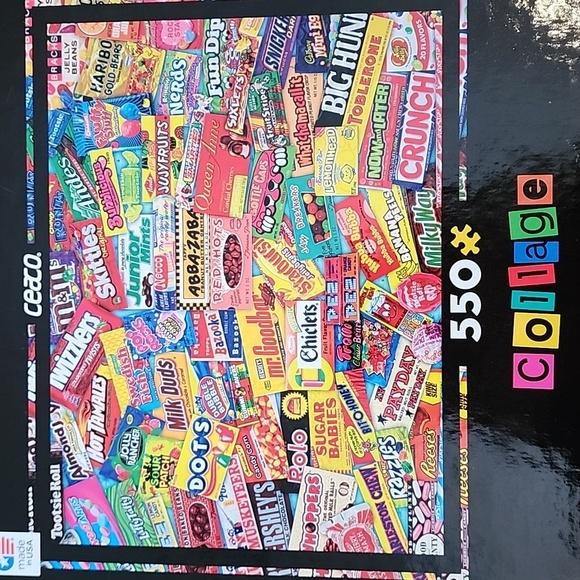 ceaco | Games | 55 Piece Ceaco Brand Puzzle With A Candy Collage ...